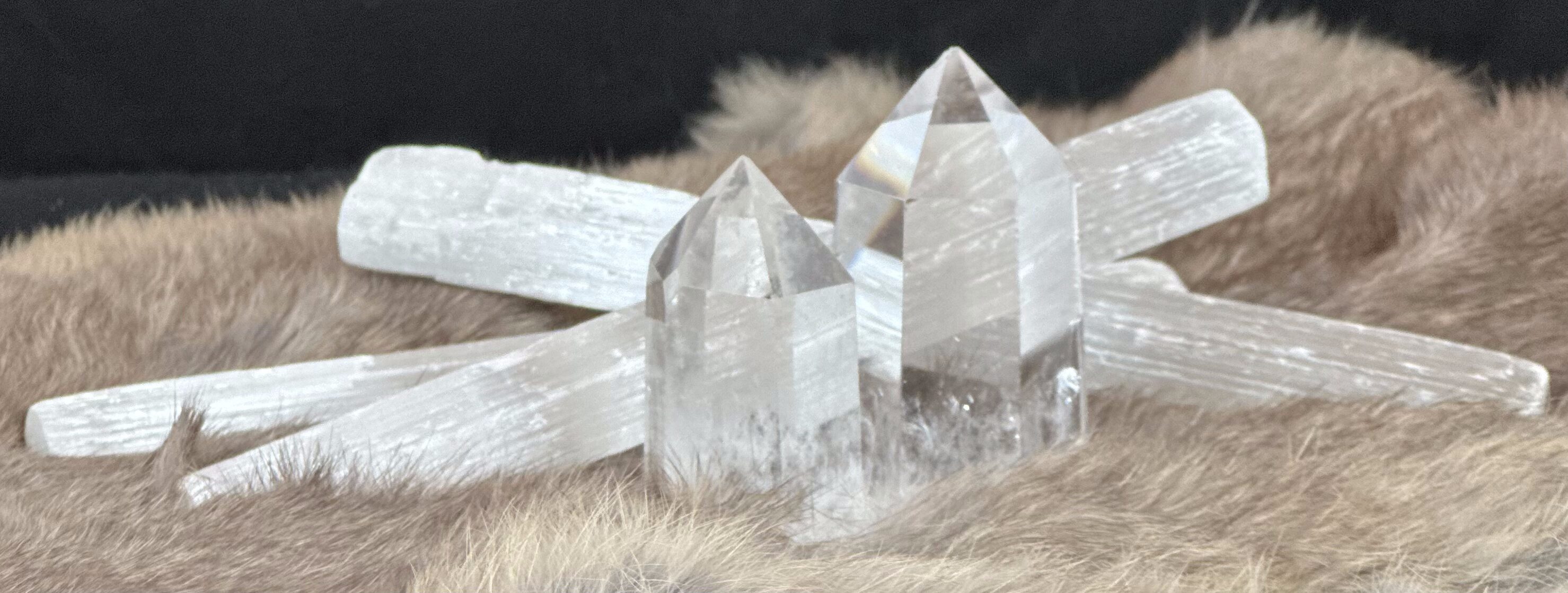 Clear Quartz Crystal Tower - Kristan Lantosh Boutique