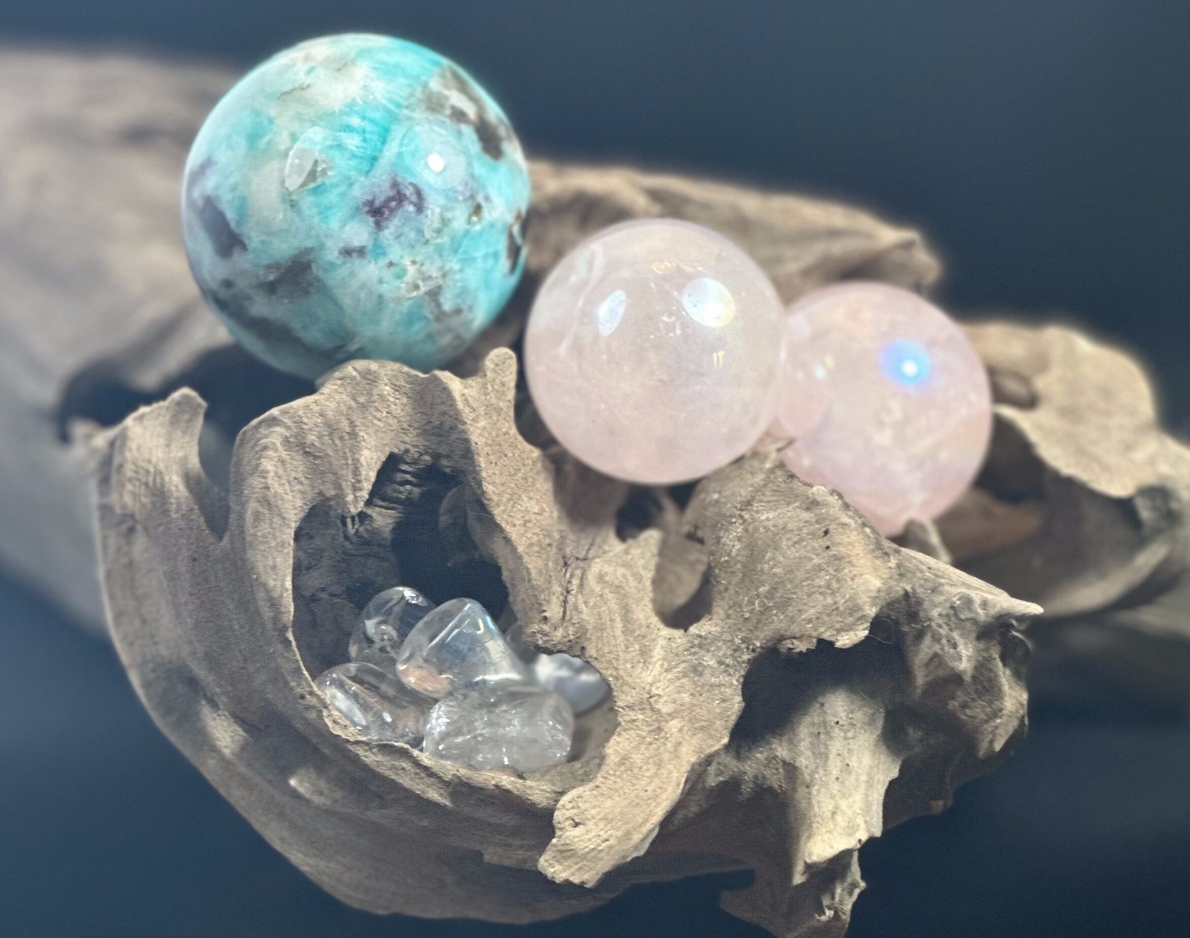 Pink Angel Aura Quartz Crystal Sphere - Kristan Lantosh Boutique