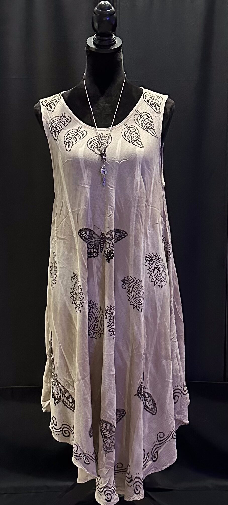 Tan Boho Sun Dress - Kristan Lantosh Boutique